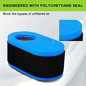 Harbot LT4200 951-12260 Air Filter for MTD 937-05065A Craftsman R1000 T1000 T1200 LT1500 RER1000 Huskee LT3800 Lawn Mower with 951-12256 Pre-filter