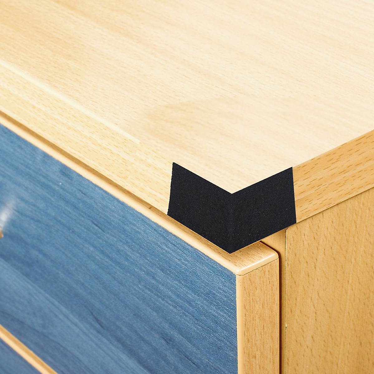 Pllieay 1 Pack Felt Tape in Self Adhesive, Polyester Felt Tape Furniture Felt Strips 1.96 inch x 0.04 inch x 14.7 feet for Furniture and Hard Surfaces