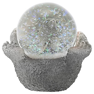 Elanze Designs Mommy Koala and Joey Baby Magical Whimsical Tabletop Dresser Nightstand Figurine Miniature 45MM Sturdy Polyresin Glitter Water Snow Globe Decoration