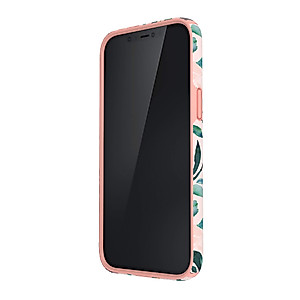 Speck Products Presidio Edition iPhone 12 Pro Max Case, White/Rosy Pink/Watercolor Roses