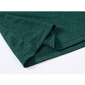 TBMPOY Womens UPF 50+ Sun Protection Hoodie Shirt Long Sleeve Fishing Hiking Outdoor UV Shirt Lightweight Blackish Green XL