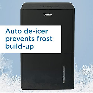 Danby DDR050BLPBDB-ME 50 Pint Dehumidifier with Pump in Black