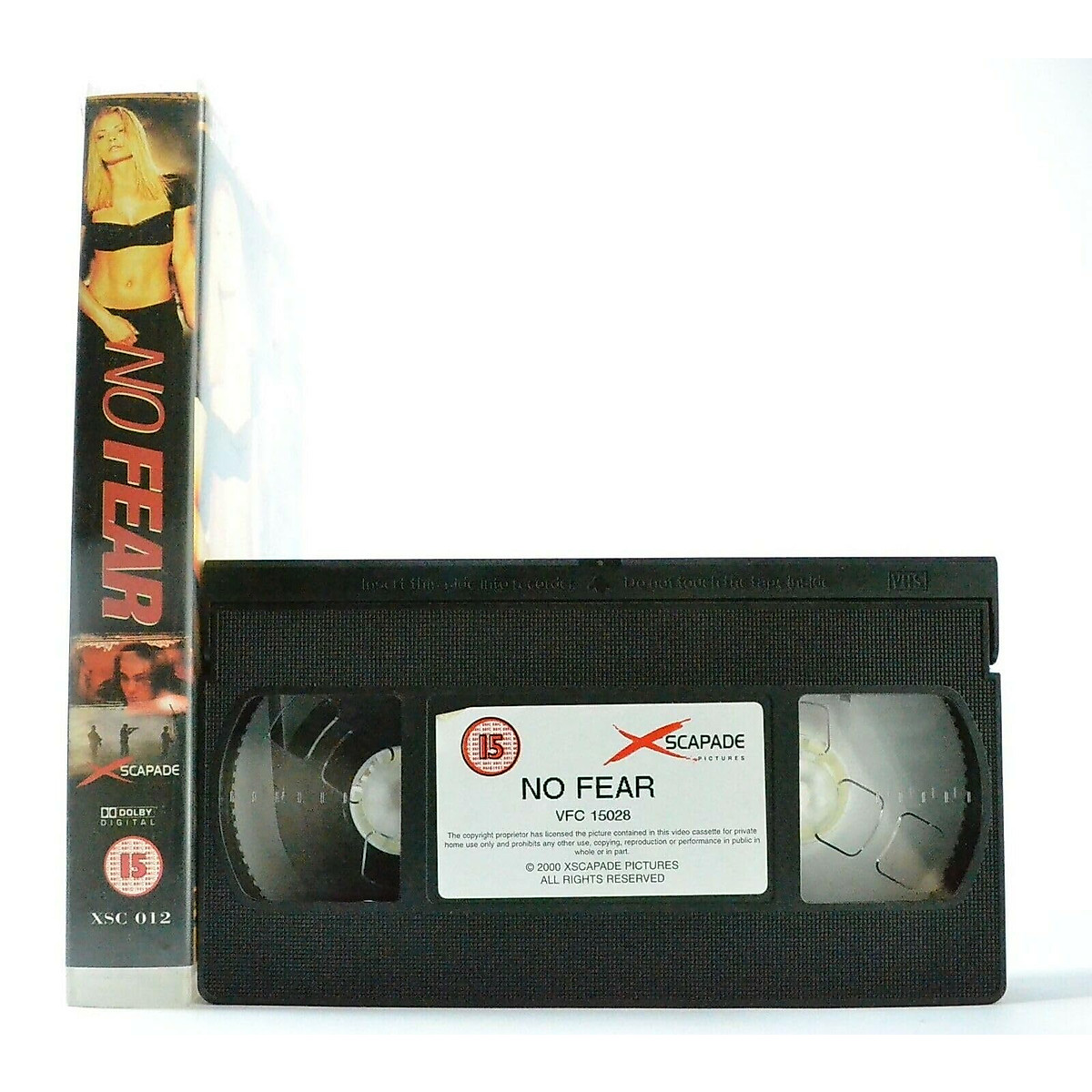 No Fear: Teen Drama (2000) - Large Box - Jaime Pressly/Jeremy Sisto - Pal VHS