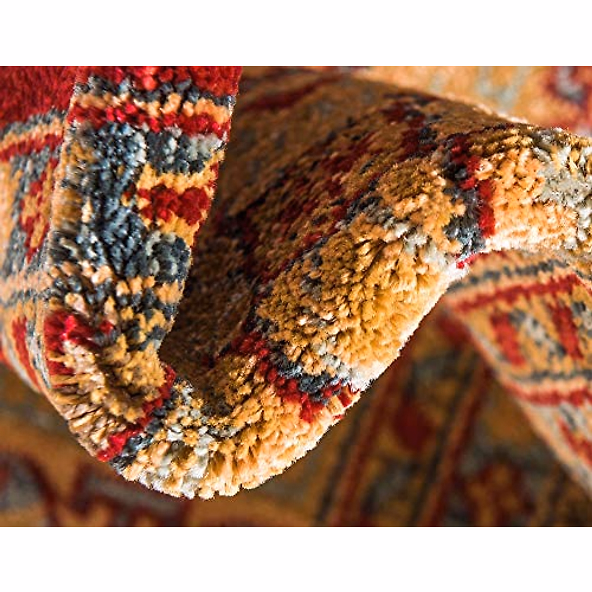 Unique Loom Sahand Collection Traditional Geometric Classic Navy Blue Area Rug (2' 2 x 3' 0)