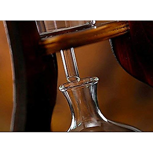 Nispira Iced Coffee Cold Brew Drip Tower Coffee Maker Wooden, 6-8 cup