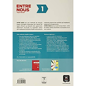 Entre nous 1 Livre de l'élève + Cahier d'exercises MP3: Entre nous 1 Livre de l'élève + Cahier d'exercises MP3 (French Edition)