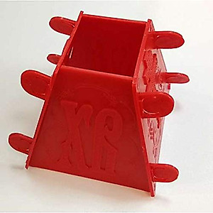 STIRA Plastic mold Orthodox Easter cheesecake Russian Tvorog Paskha Paska Form height 6.3inch From USA, Red