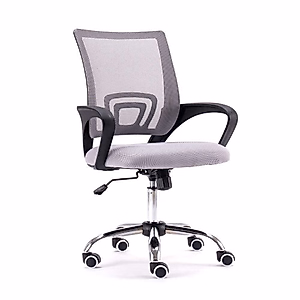 JTSQ Adjustable Mesh Swivel Computer Office Desk Gaming Chair Office Chair Gaming Desk Computer Chair High Chair Home Office Desk Chairs Office Chairs Home Office Office Furniture Swivel Chair