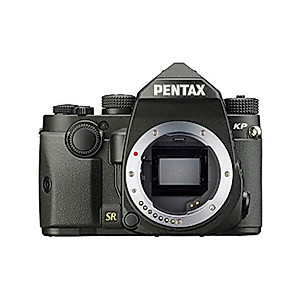 Pentax KP Body Compact Weatherproof DSLR Camera, Silver, 16038