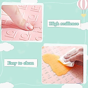 Xifanmiy Foldable Foam Baby Play Mat, 79 * 71 inch 0.6'' Thicken Extra Large Waterproof Activity Playmats for Babies,Toddlers, Infants,Baby Play Mat for Floor Indoor Outdoor