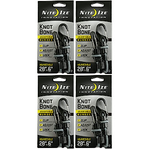 Nite Ize Kbb5-03-01 Size 5 Knotbone Adjustable Bungee