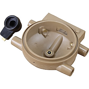 AIP Electronics Premium Brass Terminal Ignition Distributor Cap and Rotor Kit for Ford 4cyl Trucks and Tractors 2N 8N 9N with Front Mount Distributor Factory Fit CAP1037