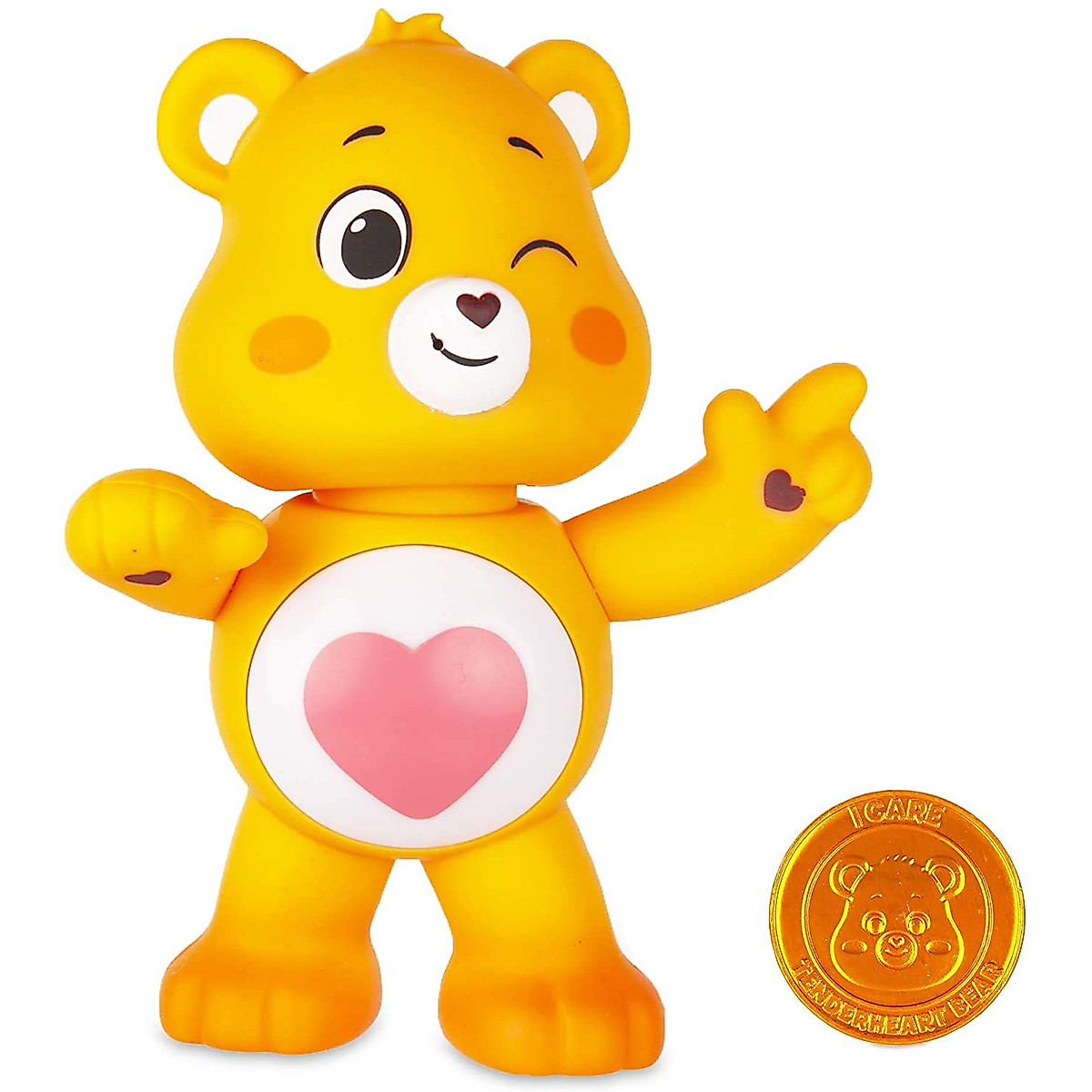 Care Bears Tenderheart Bear Interactive Collectible Figure , White