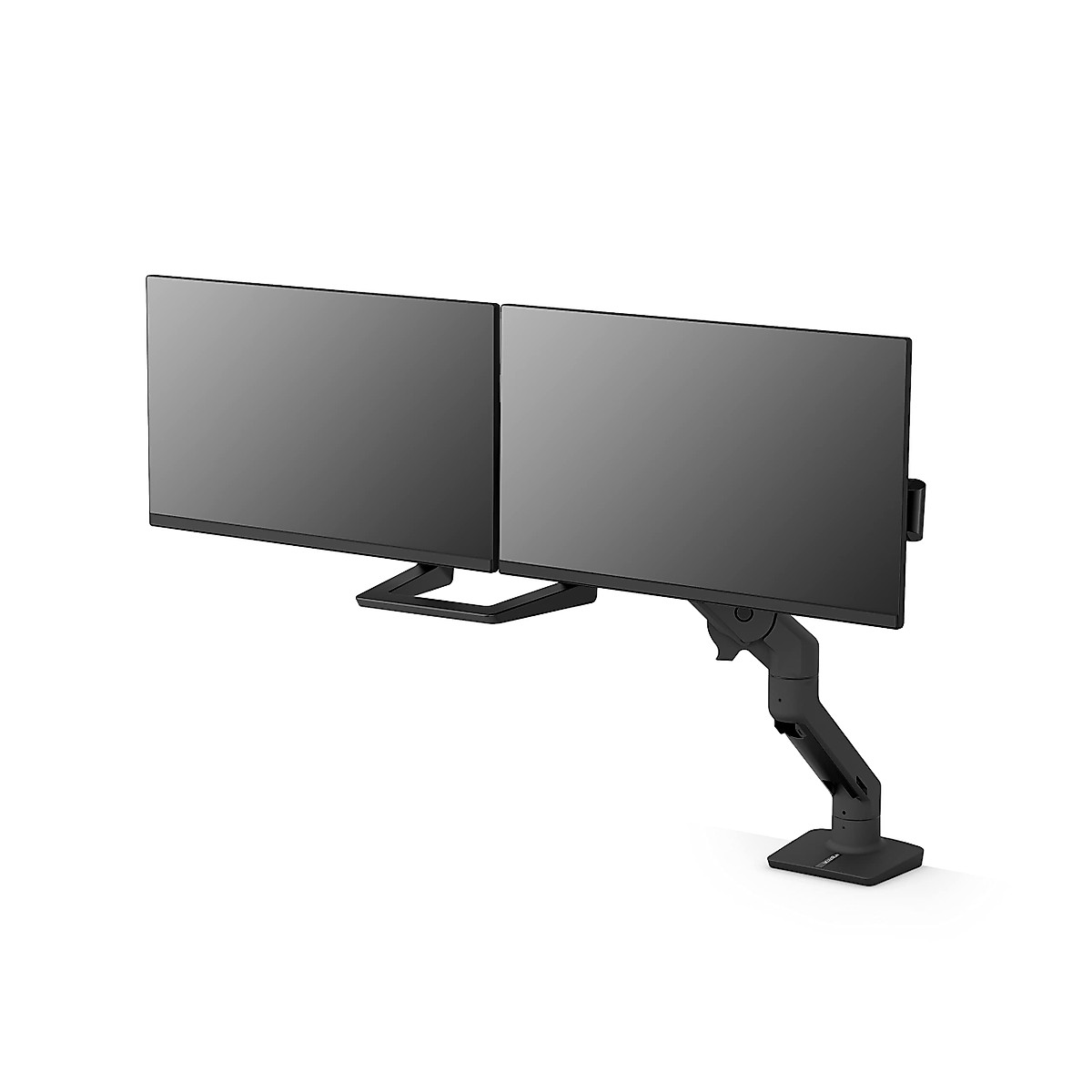Ergotron – HX Dual Monitor Arm, VESA Desk Mount – for 2 Monitors Up to 32 Inches, 5 to 17.5 lbs Each – Matte Black