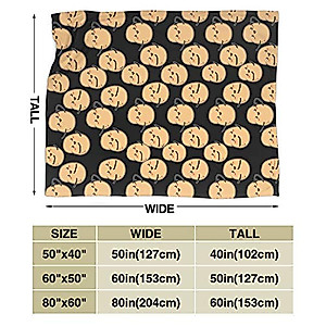 Comfy Soft I'm A Potato Cute Potatoes Throw Blanket, Sherpa Flannel Fleece Home Blanket Wearable Blanket, Queen Size Blankets for Bedroom Living Rooms Sofa Couch, 40"x50"