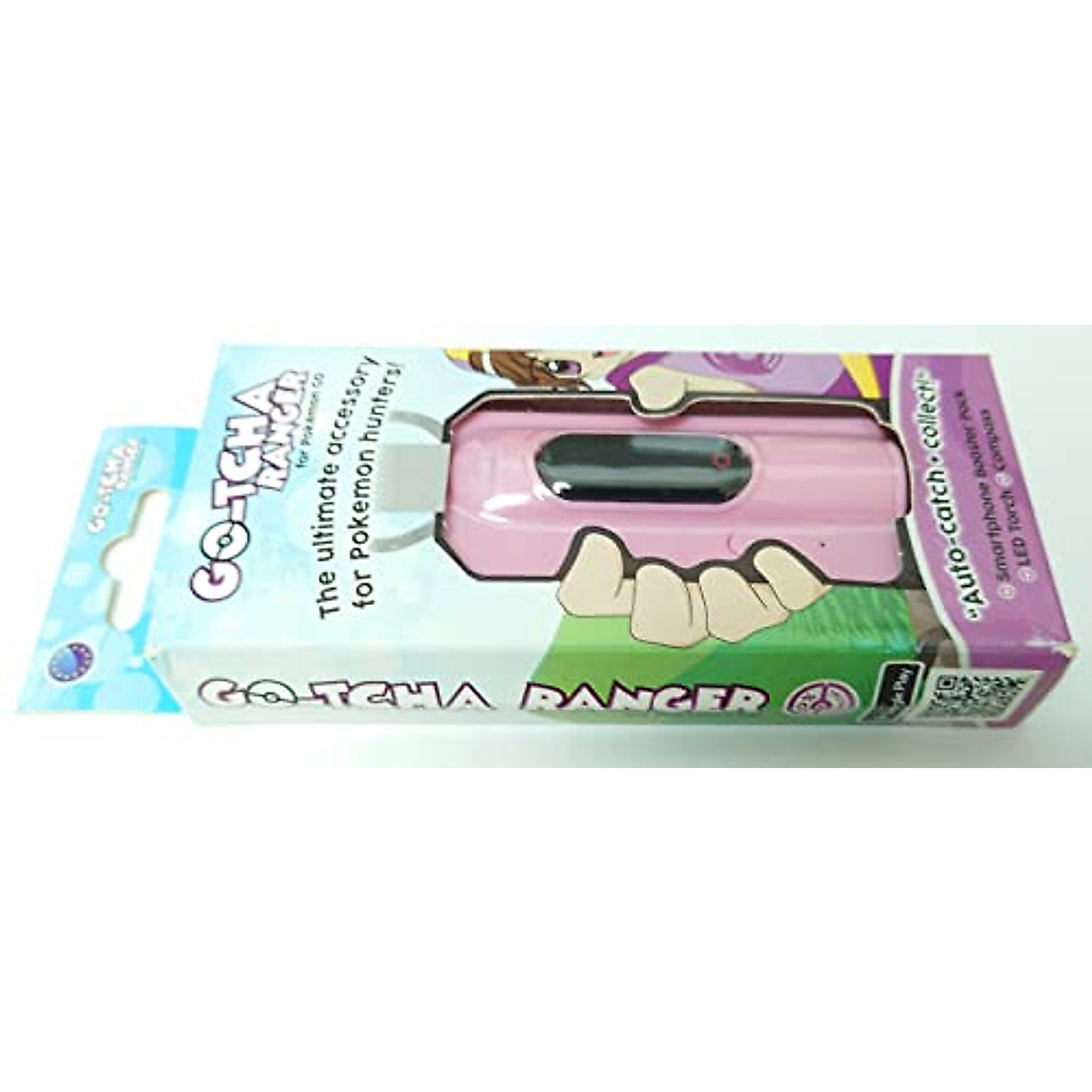 Gotcha Go-Tcha Ranger LED Touch Screen for Pocket Monster Go Plus Accessory for iPhone/Android - Pink