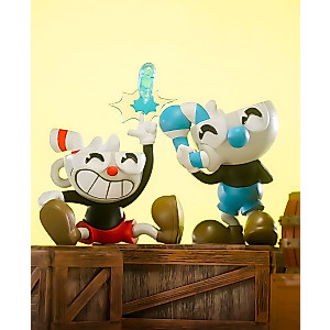 Youtooz Mugman Vinyl Figure 3.7" Inch, Mugman Action Figure, Cuphead and Mugman Vinyl Toys Cuphead Collection Based on Cuphead Games