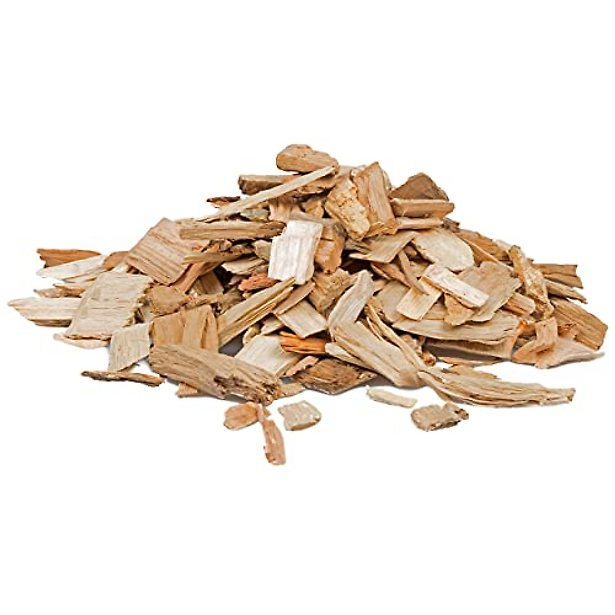 Steven Raichlen All Natural Hickory Wood Chips for Smoker - 260 Cu. In. Bag, Approx 2 lbs - Kiln Dried Coarse Cut BBQ Grill Wood Chips for Smoking Meats - Barbecue Accessories & Grilling Gifts for Men
