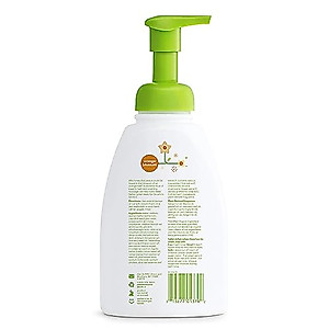 Babyganics Baby Shampoo + Body Wash Pump Bottle, Orange Blossom, Non-Allergenic and Tear-Free, 16 Fl Oz (Pack of 3), Packaging May Vary