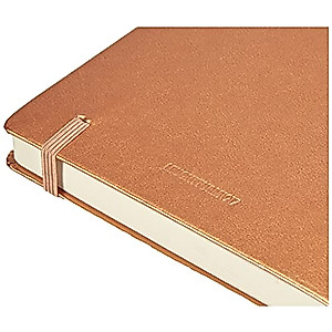 LEUCHTTURM1917 Metallic Special Edition - Medium A5 Dotted Hardcover Notebook (Copper) - 251 Numbered Pages