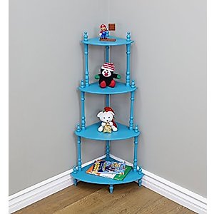 Frenchi Home Furnishing Kid's 4-Tier Shelves