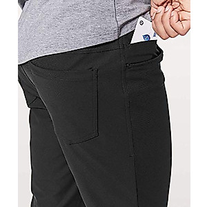 Lululemon Athletica LULULEMON Men's ABC Pant Slim (Black, 28)