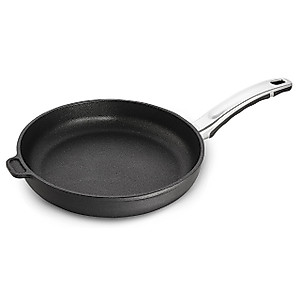 Ozeri 100% Made in Germany and Free of GenX, PFBS, Bisphenols, APEO, PFOS, PFOA, NMP & NEP Professional Series Hand Cast Ceramic Earth Fry Pan, 10-Inch, Black
