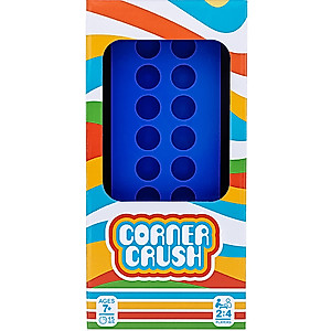 Big G Creative: Corner Crush - Classic 4-in-a-Row Game, 2 or 4 Players, Ages 7+, 15 Minute Gameplay, Multi