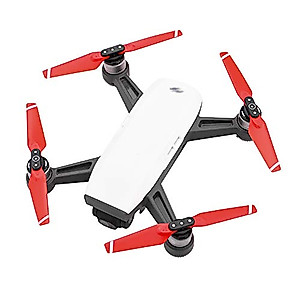 HeiyRC 8PCS Propellers for DJI Spark Drone,4730F Quick-Release Folding Blade Props for Spark,Blue and Red