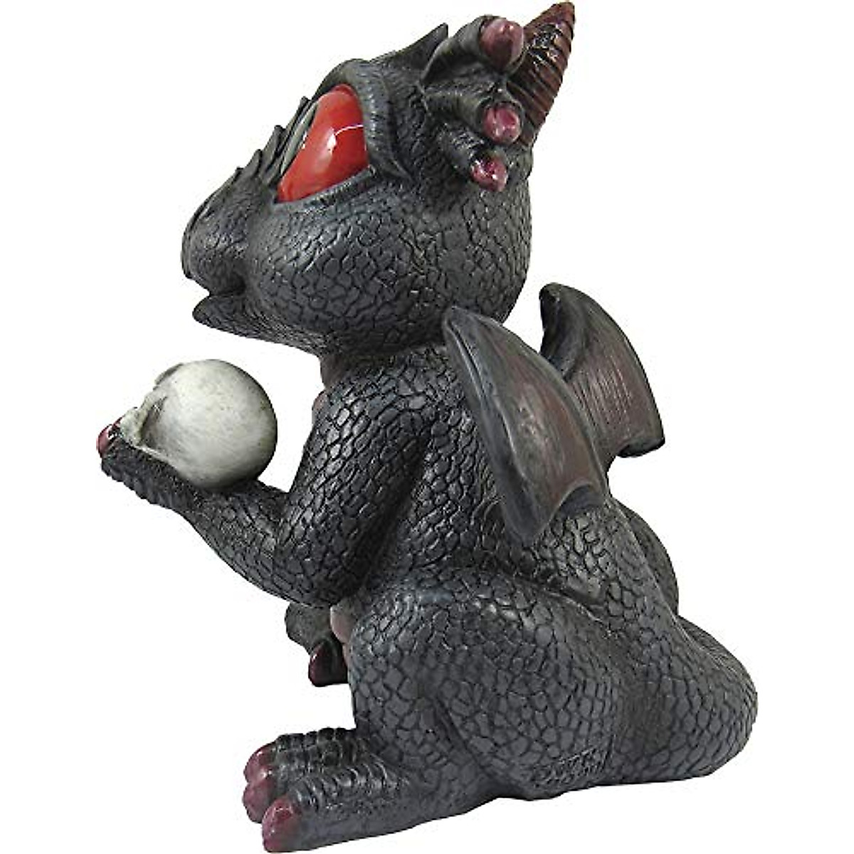 World of Wonders Grave Yard Series Dreamland Dragons | Collectible Dragon Figurine with Birth Certificate | Fantasy Home Decor Accent | 6inch Dragon Statue - Carnelian