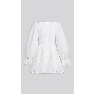 Aje Women's Impression Dress, White, 4