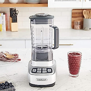 Cuisinart SPB-650 Velocity Ultra 7.5 1 HP Blender Silver Bundle with 1 YR CPS Enhanced Protection Pack