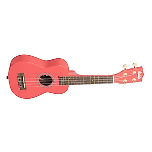 Solid Color Ukadelic Soprano Ukulele Razzle Dazzle