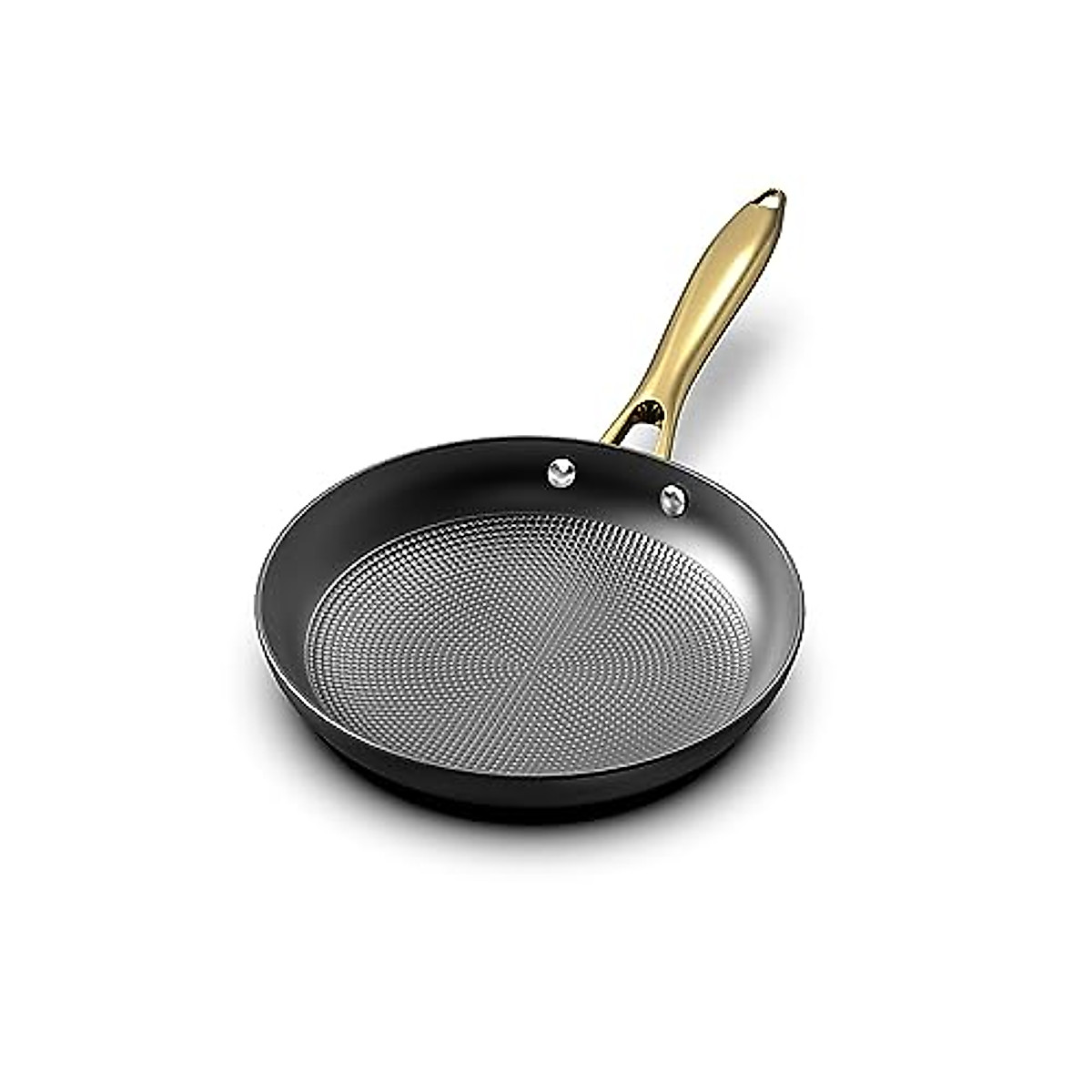 imarku Frying Pan - 8 Inch Non Stick Frying Pan, Long Lasting Cast Iron Skillet Nonstick Pan for Cooking, Honeycomb Nonstick Frying Pan with Stay Cool Stainless Steel Handle, Easy to Clean, Oven Safe