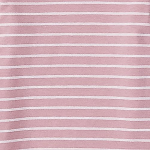 The Children's Place Baby Girls and Toddler Long Sleeve Print Top 2-Pack Shirt, Rose Quartz, 2T US