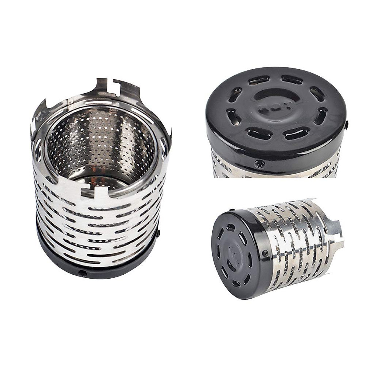 Camping Mini Heater, VSANSTAR Portable Stainless Steel Camping stove Tent Heating Cover for Outdoor Backpacking Hiking Traveling BBQ.