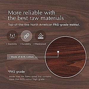 Heriter I Solid Walnut Octagonal Wood Cutting & Serving Board with Stainless Steel Stand/Frame I Modern kitchen I Clean up kitchen I wood cutting boards x 1, Magnetic Stainless Steel Stand x 1