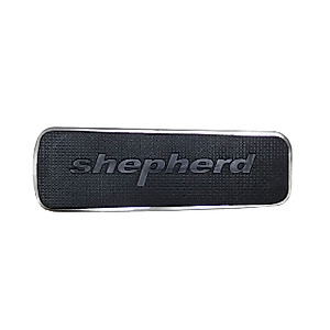 Shepherd Hardware 3314 Designer Satin Nickel Door Wedge with Non-Skid Rubber Base Grip
