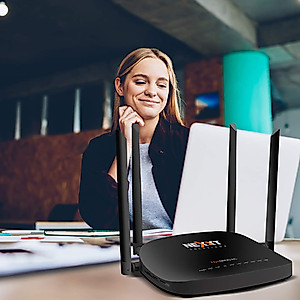 Nexxt Solutions Wireless High Speed AC2600 Router/Repeater/WISP [NyxAC2600] 2600Mbps-Gigabit LAN- Fast Ethernet with Signal Amplifying Antenna