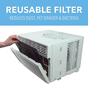 PerfectAire 6,000 BTU 115-Volt Energy Star Window Air Conditioner with Full-Function Remote, Installation Kit, 250 sq. ft.