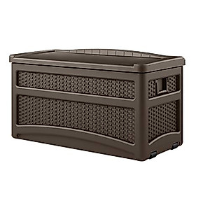 Suncast DBW7500 Deck Box, 73 gallon