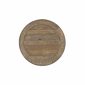 Martin Svensson Home Napa, End Table, White Stain and Reclaimed Natural