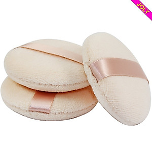 Joly Powder Puff for Makeup Face Powder (3 Pieces)