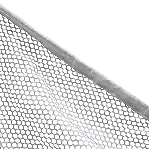 BLUE PANDA - Stuffed Animal Storage Hammock for Small Soft Toys (White, 32 x 24 Inches)