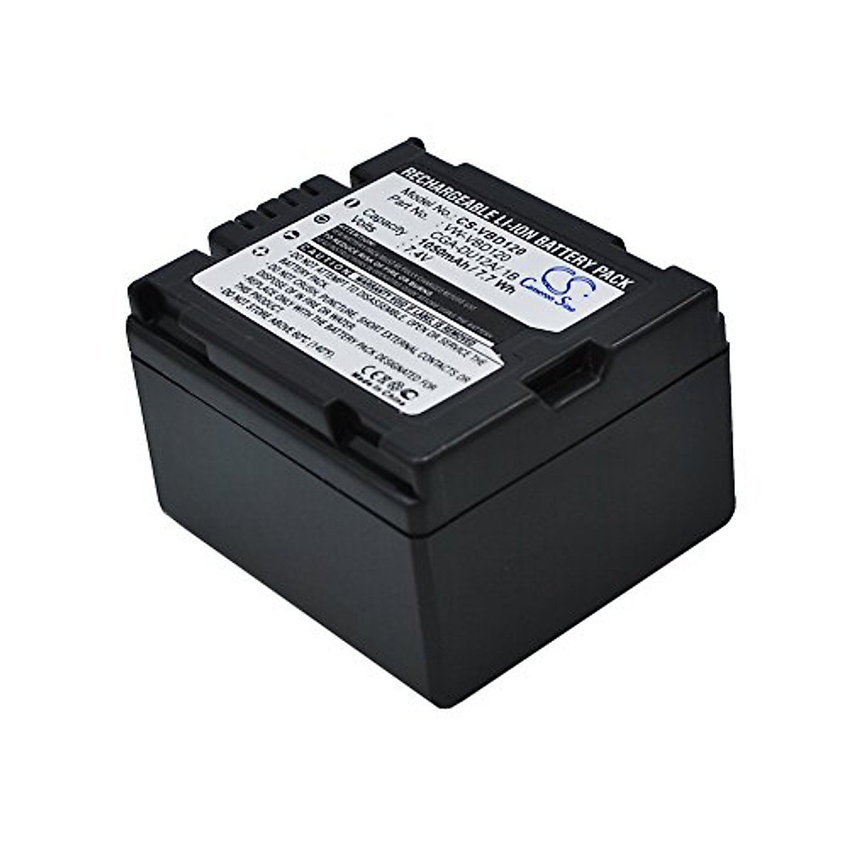 FYIOGXG Cameron Sino Battery for Panasonic DZ-GX20, PV-GS50, PV-GS50K, PV-GS50S, PV-GS55, PV-GS59, PV-GS65, PV-GS70, PV-GS75, VDR-D150, VDR-D158GK, VDR-D250 1050mAh