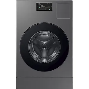 SAMSUNG WD53DBA900HZ Bespoke 5.3 Cu. Ft. Dark Steel Front Load All-in-One Washer/Dryer Combo