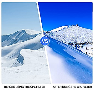 Skyreat ND Filters Set for DJI Mini 3 / Mini 3 Pro Accessories,6-Pack (CPL,ND8,ND16,ND32,ND64,ND128) (Aluminum Version)