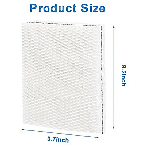 MD1-0002 Humidifier Replacement Filters - Compatible with Vornado Evaporative Humidifier 4-Pack