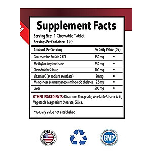 pet Joint Supplements - Hip and Joint Health for Pets - Dogs and Cats - Premium - Treats - chondroitin for Dogs - 240 Chews (2 Bottles)