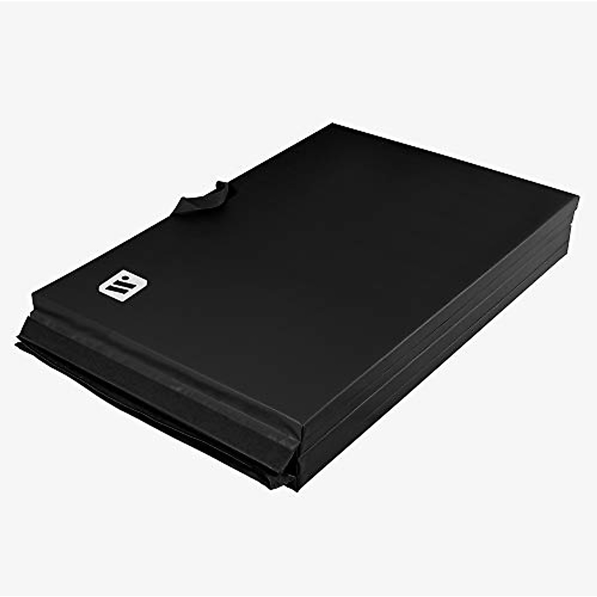 We Sell Mats 4 ft x 10 ft x 2 in Personal Fitness & Exercise Mat, Lightweight and Folds for Carrying, Black